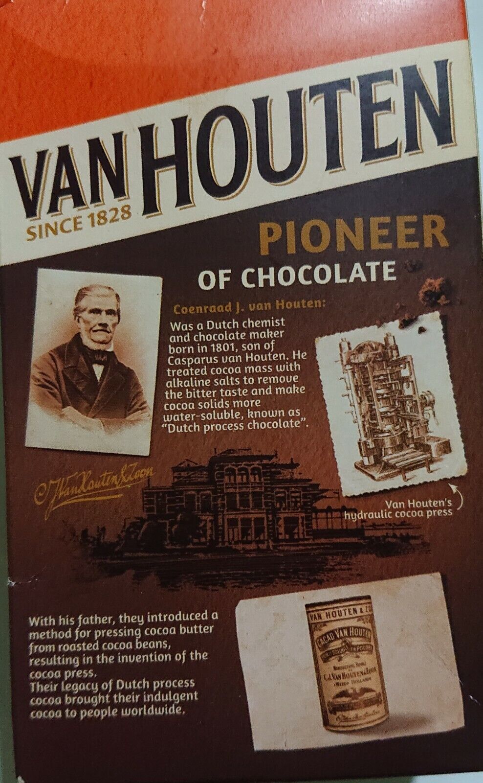 Van Houten Chocolate Origin: Timeless Cocoa Journey - Cocoa Nusa